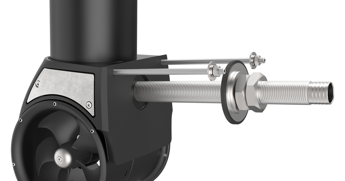 SX35 External stern thruster 12V w/controller unit - Sleipner Group