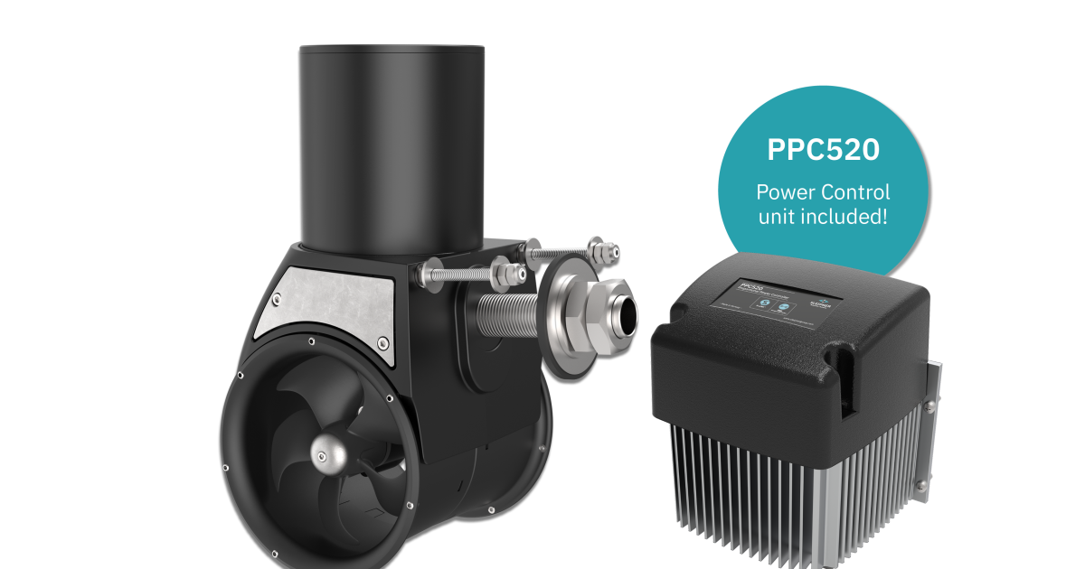 SXP35 PRO External stern thruster 12V w/controller unit - Sleipner Group