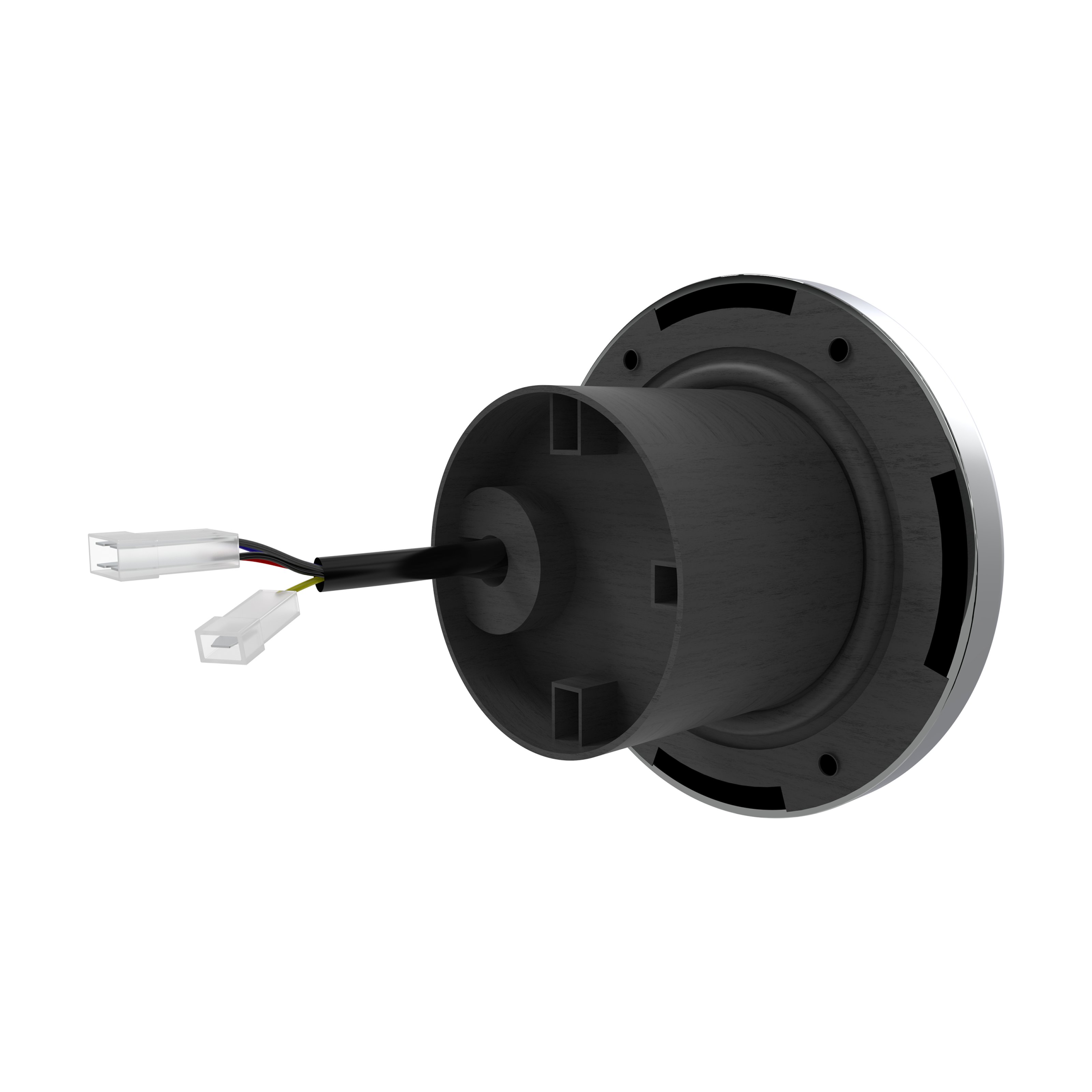 Control panel for windlass, round design, touch - Sleipner Group