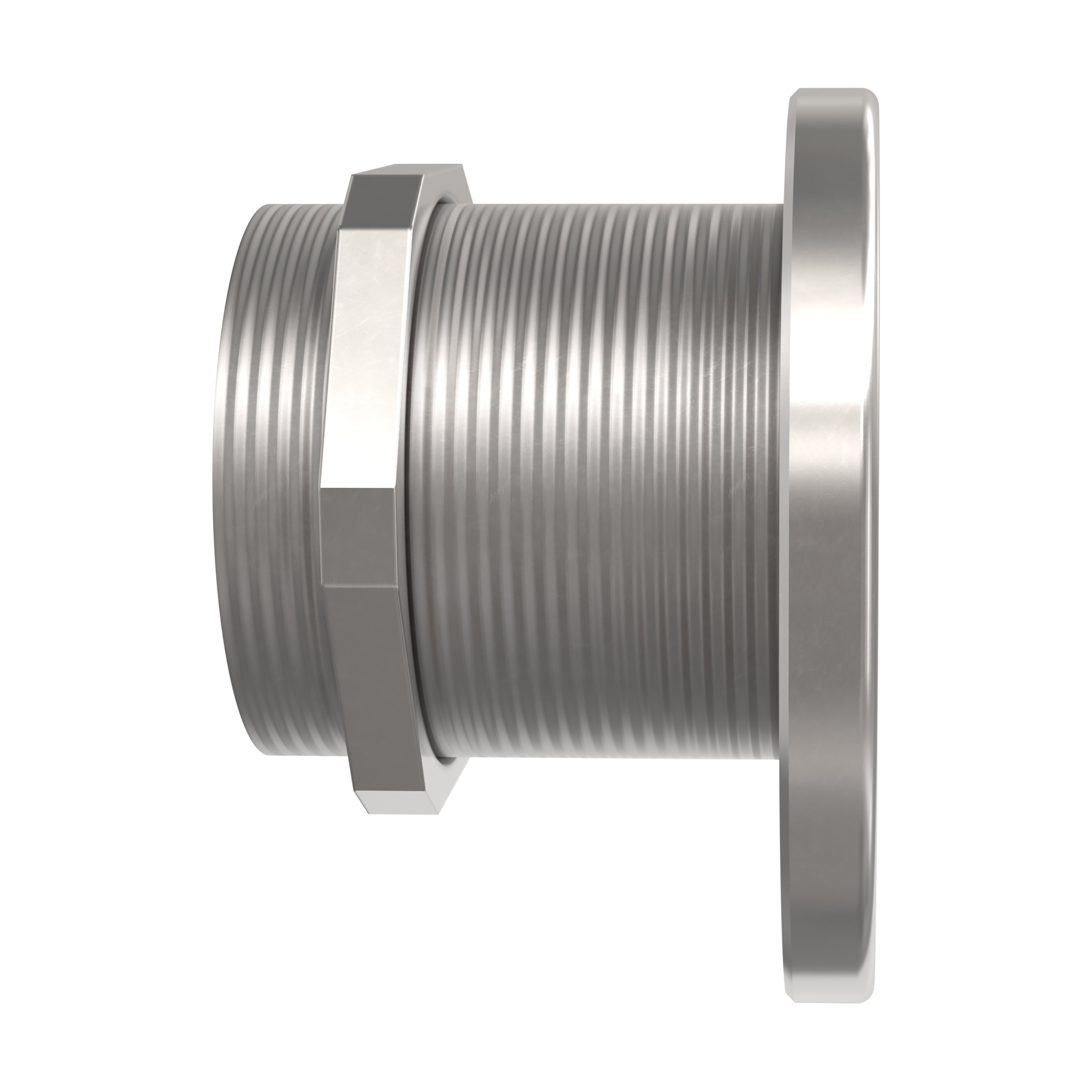 Thru-hull anchor line guide w/nut - Sleipner Group