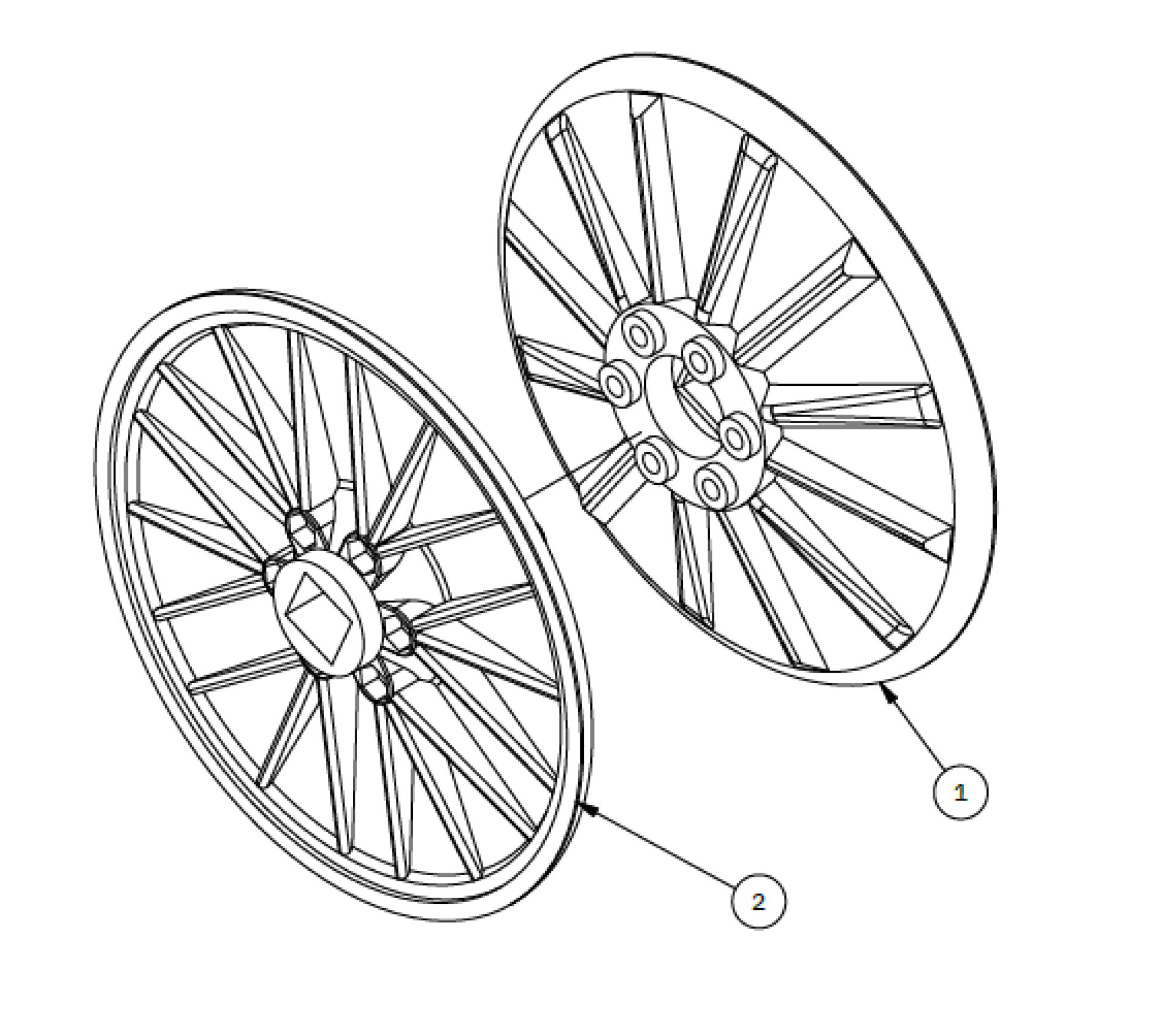 Line wheel kit Maxi - Sleipner Group